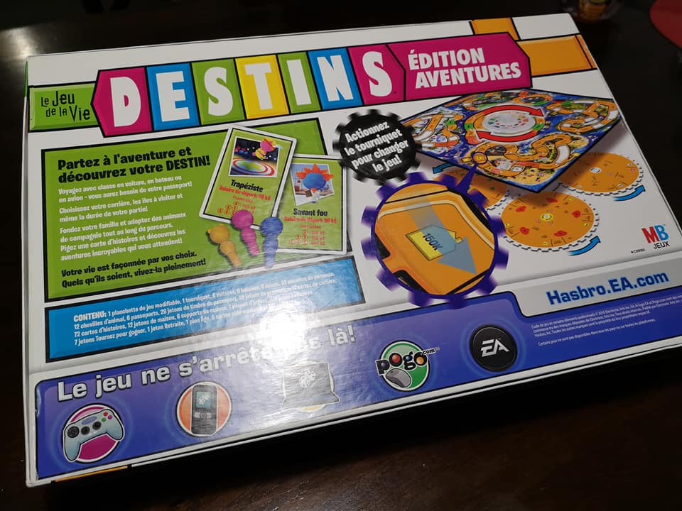 Destin Édition Aventures, Le jeu de la vie (2011) – Les Petits Chefs ...
