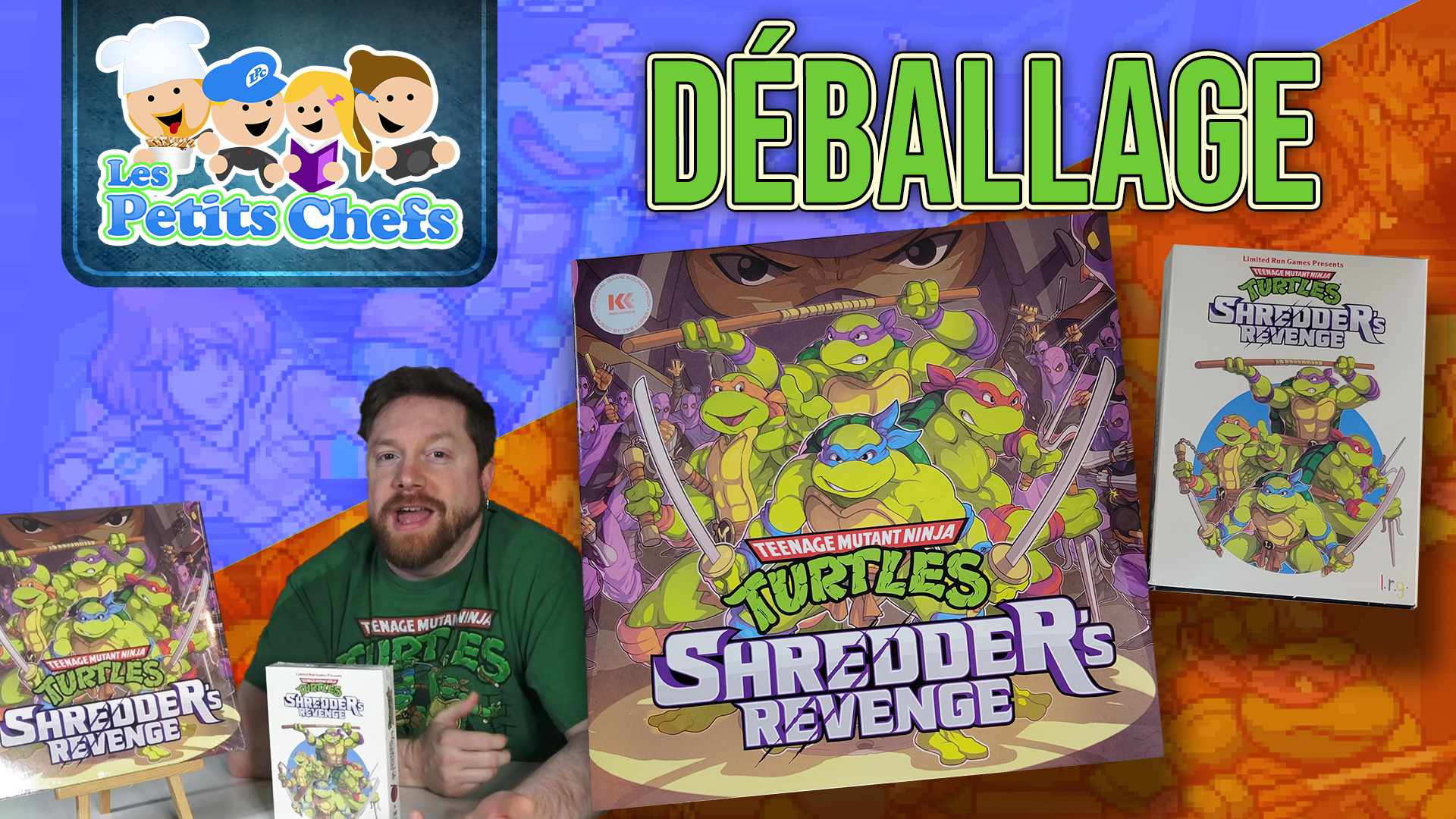 TMNT Shredder Revenge : Disque Vinyle & Jeu Édition Collectionneur ...