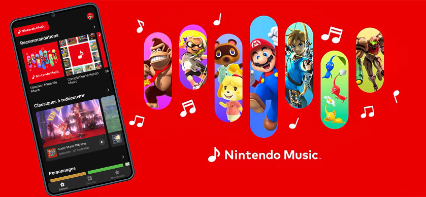 Nintendo Music, une nouvelle application pour écouter la musique de vos ...